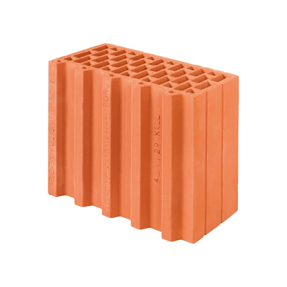 Keraminis blokas 30 P+W Pusinis